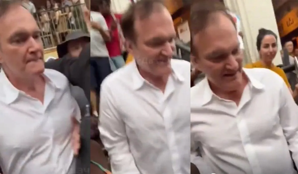 Yönetmen Quentin Tarantino’ya İsrail protestosu: Özgür Filistin ... Yönetmen Quentin Tarantino’ya İsrail protestosu: Özgür Filistin ...