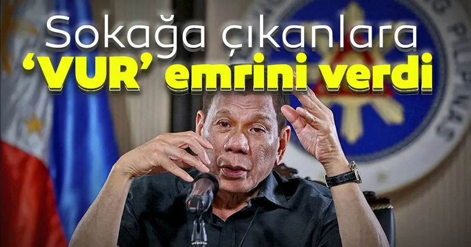 Filipinler Devlet Başkanı Rodrigo Duterte'den son dakika corona virüsü ... Filipinler Devlet Başkanı Rodrigo Duterte'den son dakika corona virüsü ...