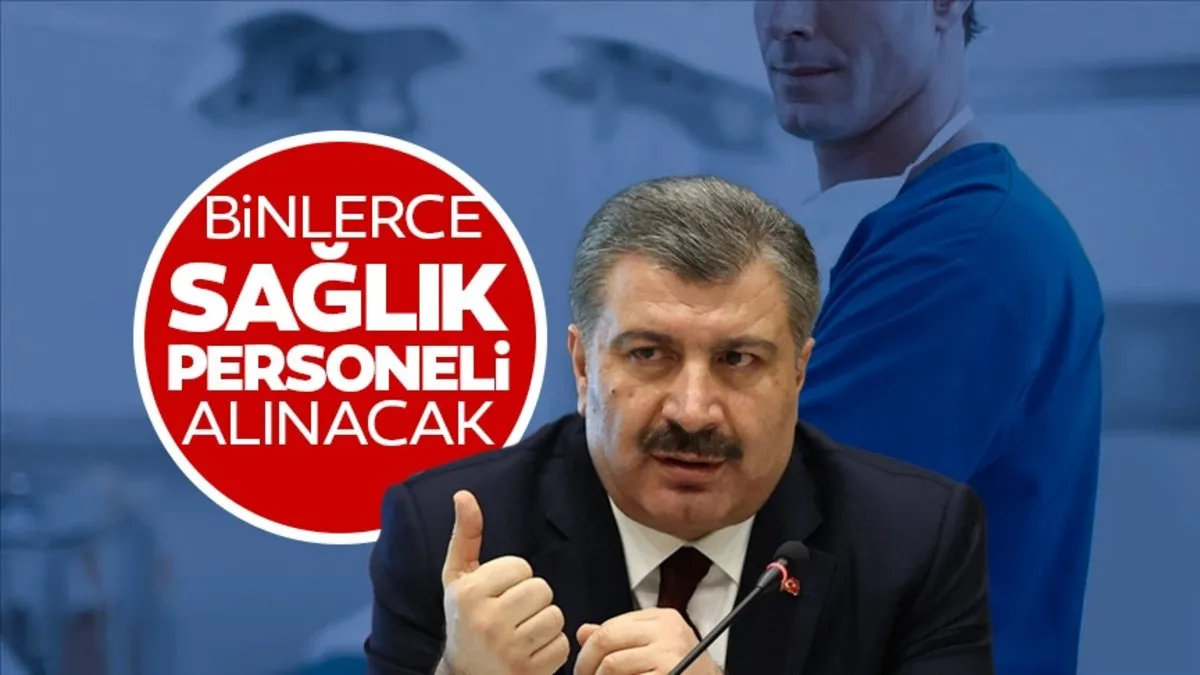 Sağlık Bakanlığı 36 bin sözleşmeli personel alımı yapacak! Bakan ... Sağlık Bakanlığı 36 bin sözleşmeli personel alımı yapacak! Bakan ...