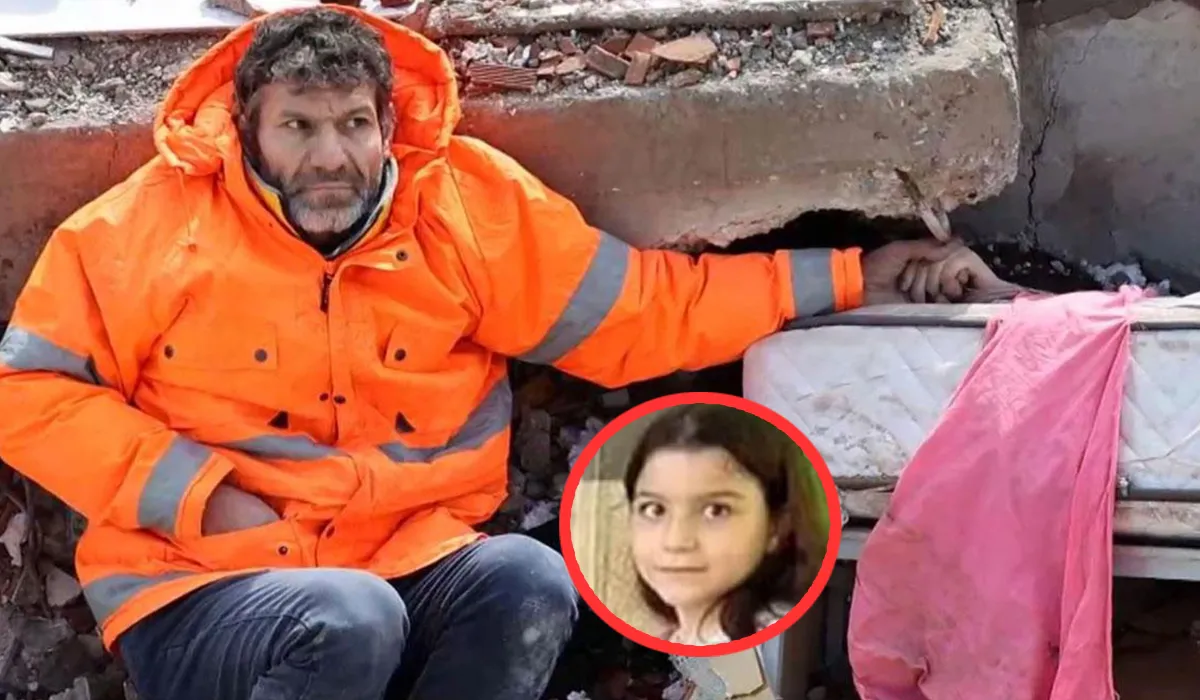 Deprem enkazında kızının elini bırakmayan baba konuştu: Sözleri Türkiye ...