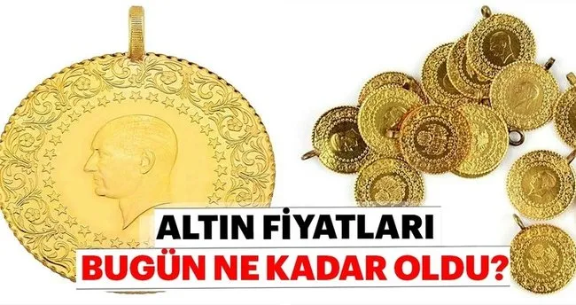 Son dakika haberi: Altın fiyatları bugün ne kadar oldu? Gram tam ve ... Son dakika haberi: Altın fiyatları bugün ne kadar oldu? Gram tam ve ...