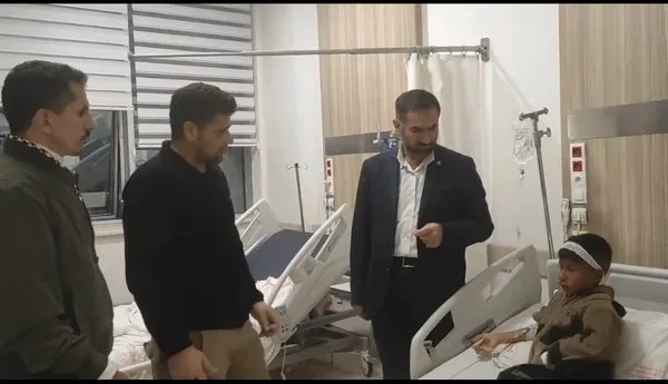 HÜDA PAR Tarsus İlçe Başkanı Tanış, köpek saldırısında yaralanan çocuğu ... HÜDA PAR Tarsus İlçe Başkanı Tanış, köpek saldırısında yaralanan çocuğu ...