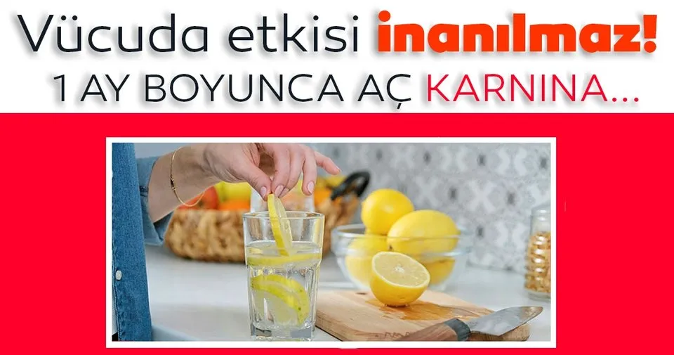 1 ay boyunca limonlu su içmenin mucizevi faydaları - Sağlık Haberleri 1 ay boyunca limonlu su içmenin mucizevi faydaları - Sağlık Haberleri