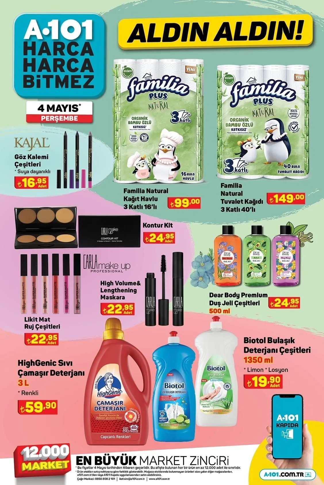 BUGÜN RAFLARDA! A101 AKTÜEL KATALOĞU 4 MAYIS: Haftanın yıldızlarında ...