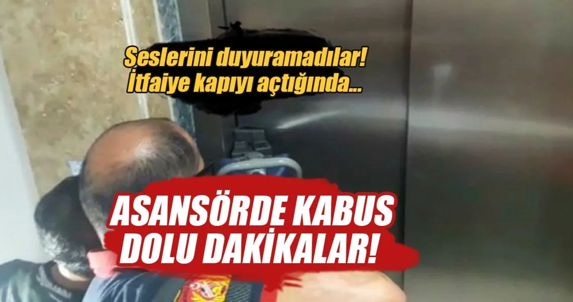 Asansörde mahsur kalan 7 kişiyi itfaiye kurtardı - Yaşam Haberleri Asansörde mahsur kalan 7 kişiyi itfaiye kurtardı - Yaşam Haberleri