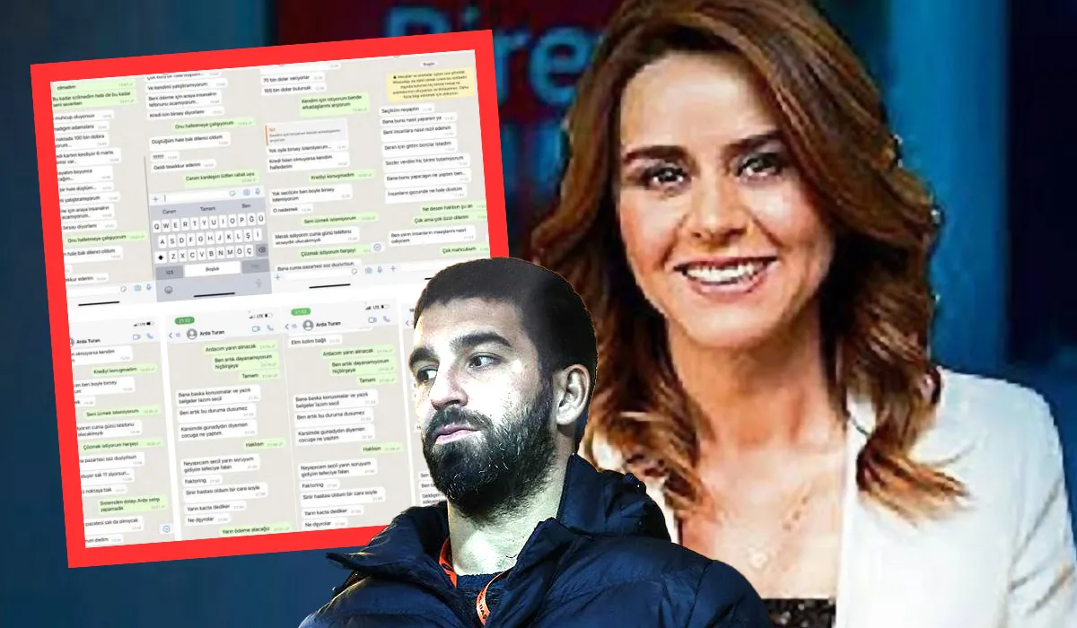 Seçil Erzan’ın WhatsApp mesajları ortaya çıktı: Arda Turan ve ...