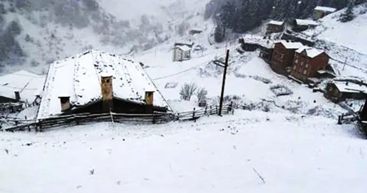 Trabzon’daki yaylalar beyaza büründü - Yaşam Haberleri
