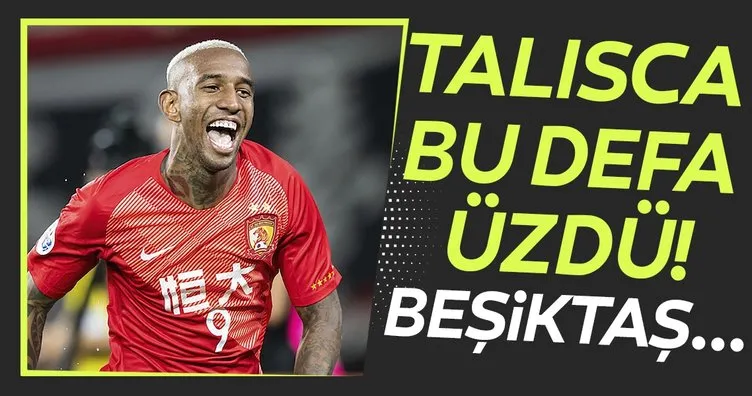 Talisca bu defa üzdü! Beşiktaş... Talisca bu defa üzdü! Beşiktaş...