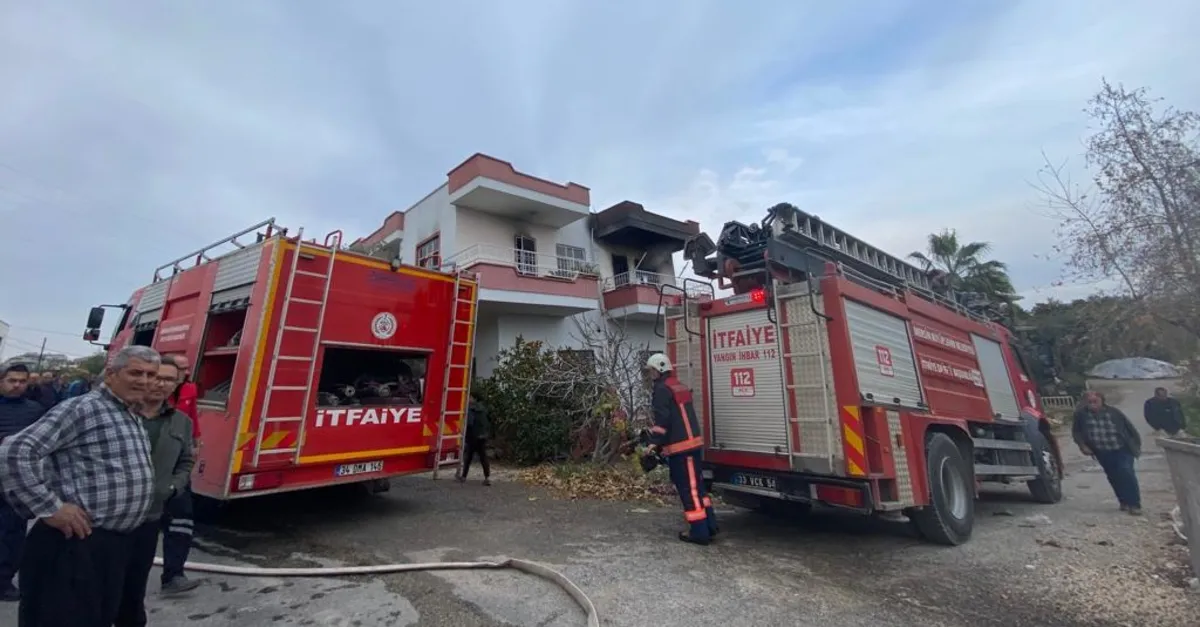 Mersin’de ev yangını korkuttu - Mersin Haberleri