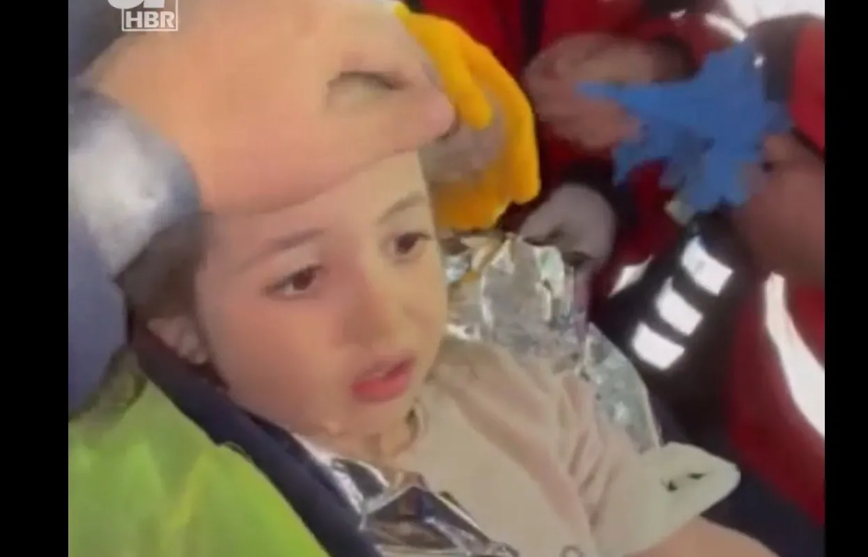 Hatay'da mucize çocuk Hazal ‘Su ister misin?’ sorusuna bakın ne yanıt ...