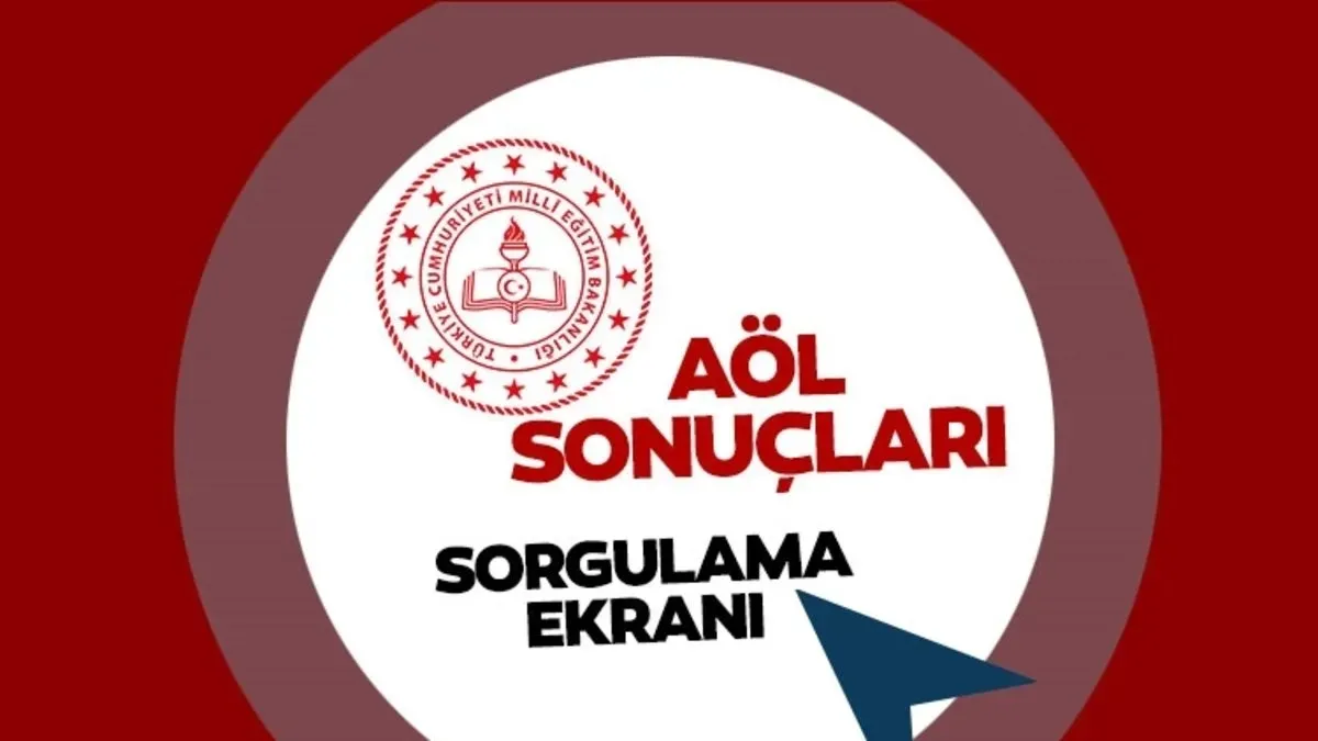 AÖL SONUÇLARI SORGULAMA EKRANI || 2024 MEB Açık Lise AÖL sınav ...