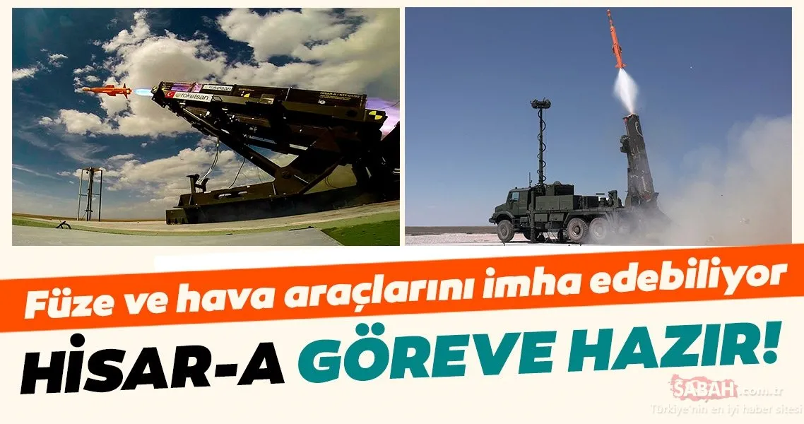 Yüzde 100 başarı sağlanmıştı! Yerli hava savunma sistemi HİSAR-A göreve ... Yüzde 100 başarı sağlanmıştı! Yerli hava savunma sistemi HİSAR-A göreve ...