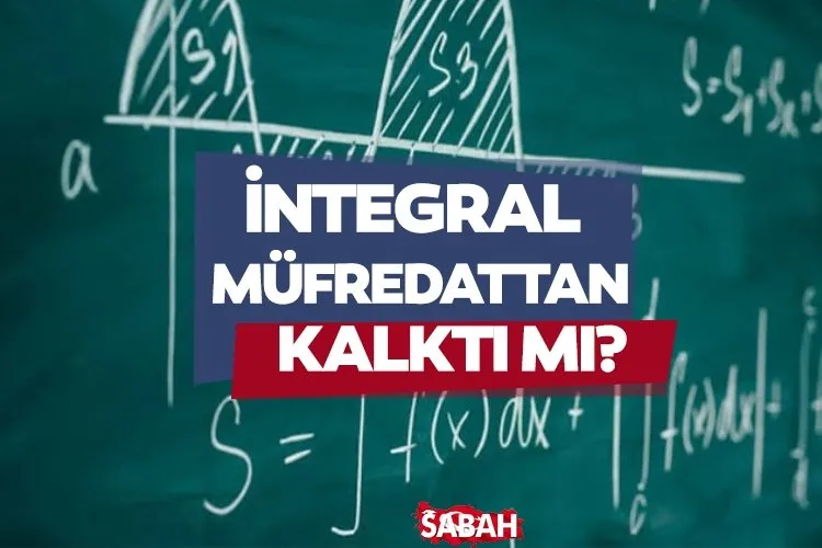 İNTEGRAL MÜFREDATTAN KALDIRILDI MI? YKS 2024’te integral sorulacak mı ... İNTEGRAL MÜFREDATTAN KALDIRILDI MI? YKS 2024’te integral sorulacak mı ...