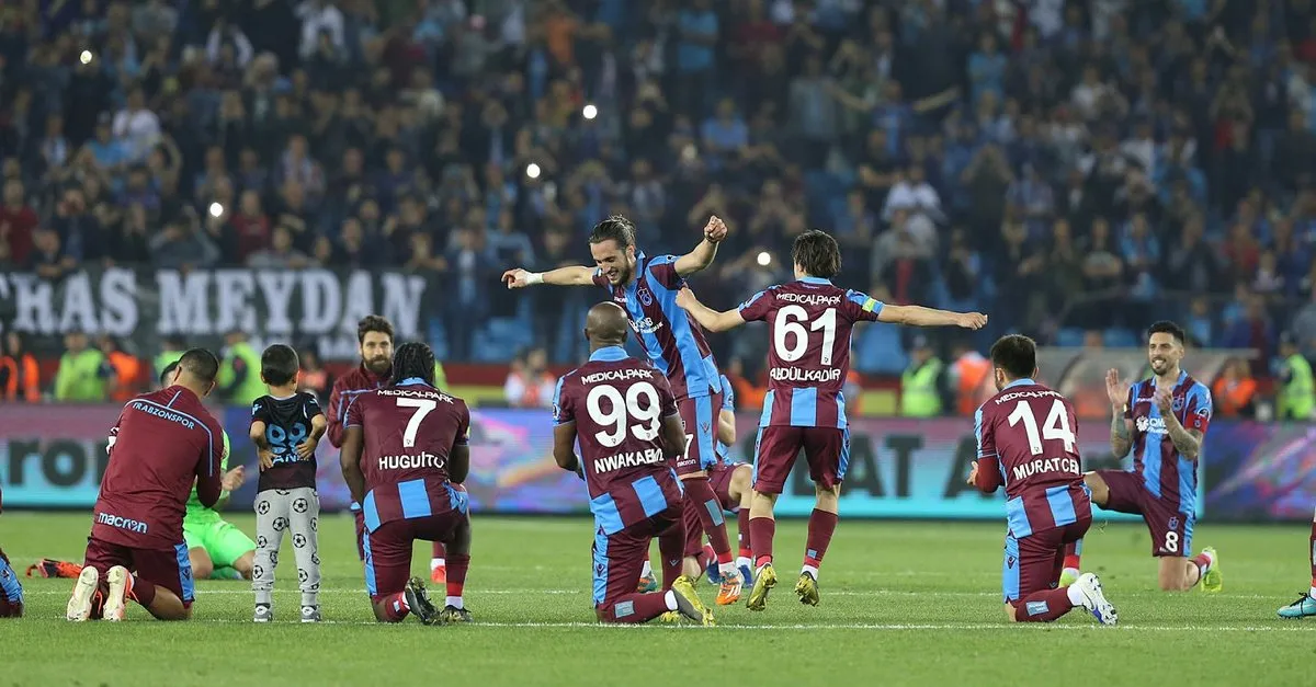 Trabzonspor Son 8 Sezonun En Iyisi Son Dakika Spor Haberleri