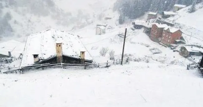 Trabzon’daki yaylalar beyaza büründü - Yaşam Haberleri