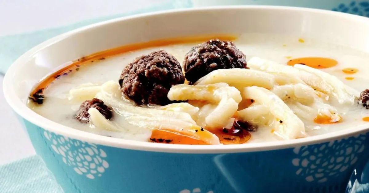 Erişteli köfteli çorba tarifi - Yemek Tarifleri Haberleri