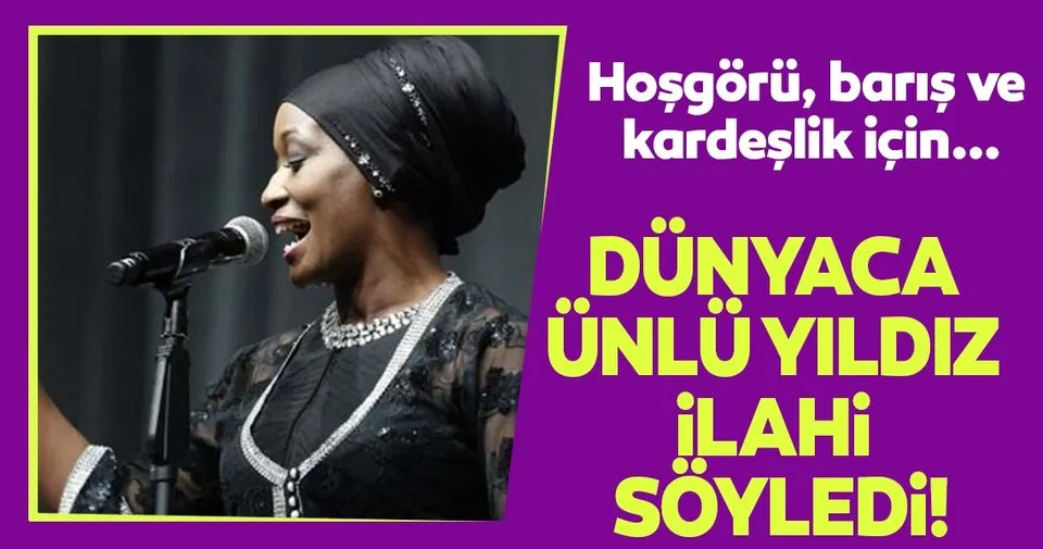 Dünyaca ünlü yıldız Della Miles ilahi söyledi - Son Dakika Magazin ... Dünyaca ünlü yıldız Della Miles ilahi söyledi - Son Dakika Magazin ...