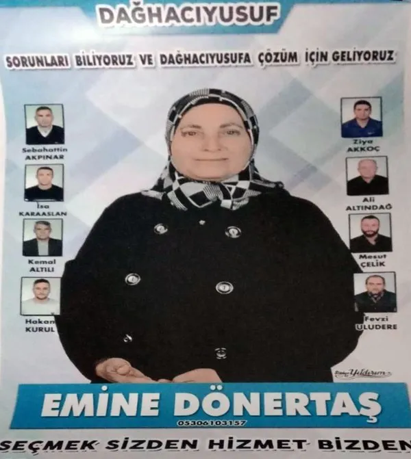 Alaşehir ilçesinin ilk kadın muhtarı Emine Dönertaş - Manisa Haberleri Alaşehir ilçesinin ilk kadın muhtarı Emine Dönertaş - Manisa Haberleri
