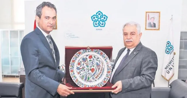 ÖSYM Başkanı NEÜ’yü ziyaret etti - Konya Bölge Haberleri