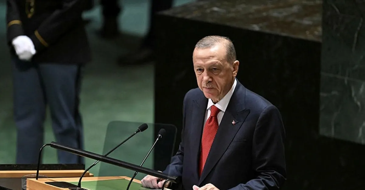 SON DAKİKA | Başkan Erdoğan 13'üncü kez BM'den dünyaya seslendi ... SON DAKİKA | Başkan Erdoğan 13'üncü kez BM'den dünyaya seslendi ...