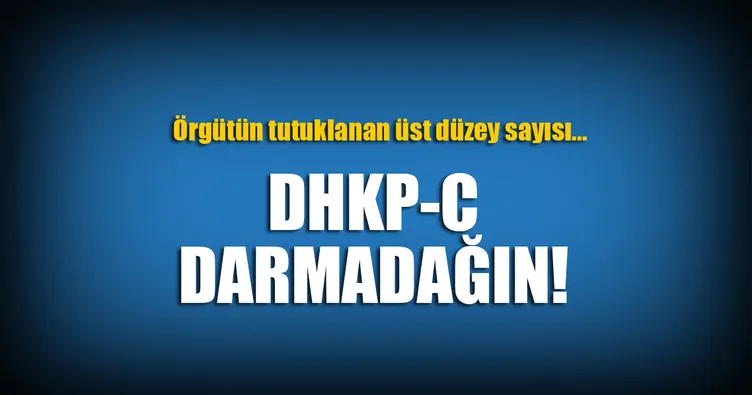 DHKP-C darmadağın… - Son Dakika Haberler