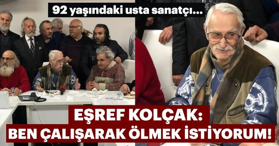 92 yaşındaki Eşref Kolçak: Ben çalışarak ölmek istiyorum - Son Dakika ... 92 yaşındaki Eşref Kolçak: Ben çalışarak ölmek istiyorum - Son Dakika ...
