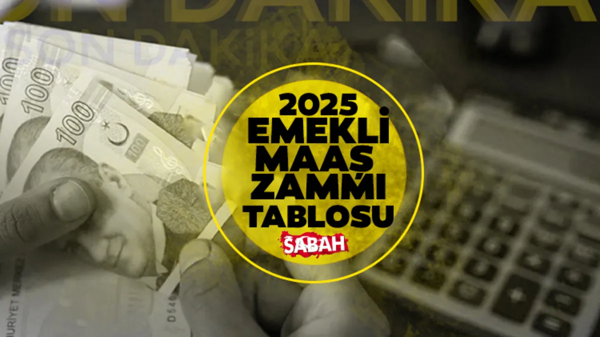 2025 Ocak Emekli Zammı Hesaplaması: SSK ve Bağkur emeklilerine yapılacak zam oranı belli oldu mu ...