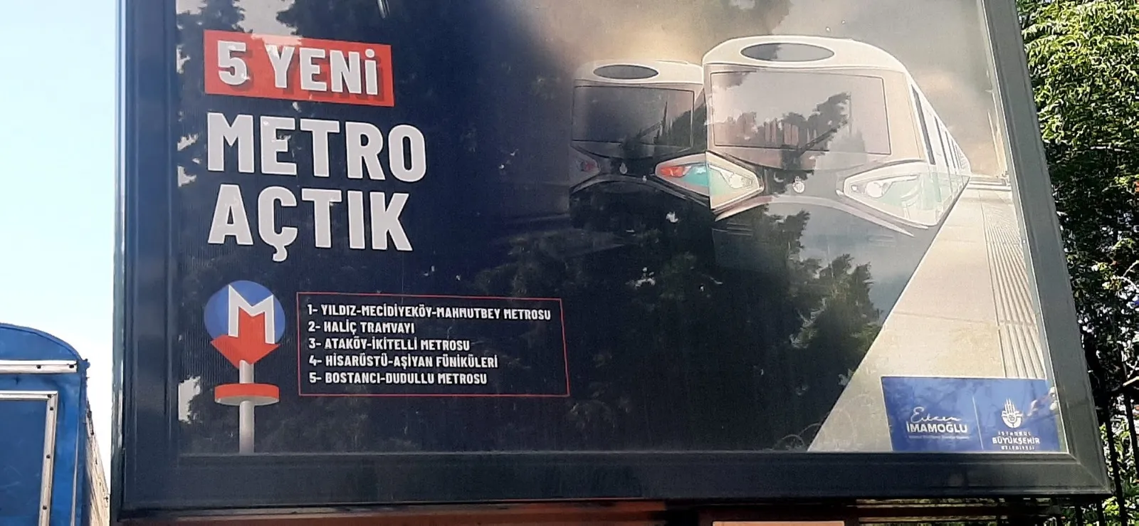 CHP'li İBB bildiğiniz gibi! Reklam var metro yok - Galeri - Yaşam