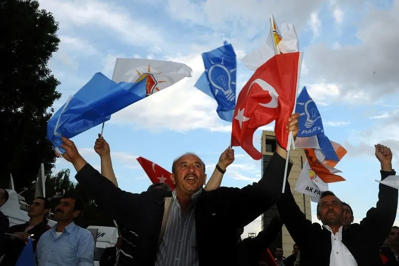 AK Parti Genel Merkezi zaferi böyle kutladı - Galeri - Türkiye AK Parti Genel Merkezi zaferi böyle kutladı - Galeri - Türkiye