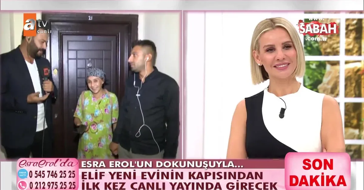 Ünlü sunucu Esra Erol, Elif’in çocukları için verdiği mücadeleye ...