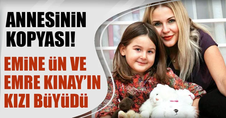 Emine Ün'ün kızı Duru Kınay büyüdü - Son Dakika Magazin Haberleri