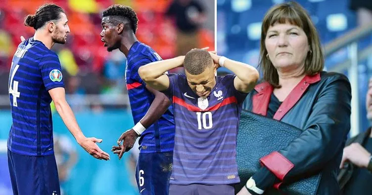 Fransa elendi Veronique Rabiot tribünleri karıştırdı! Mbappe ve Pogba ... Fransa elendi Veronique Rabiot tribünleri karıştırdı! Mbappe ve Pogba ...