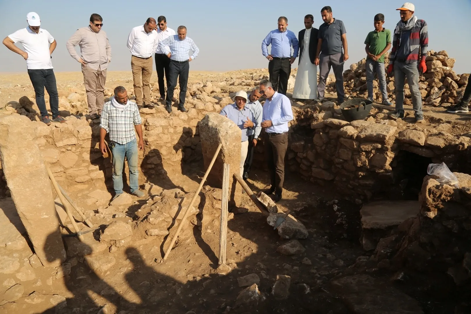 Göbeklitepe'ye benzeyen Harbetsuvan Tepesi'nde kazılar başladı - Galeri ...