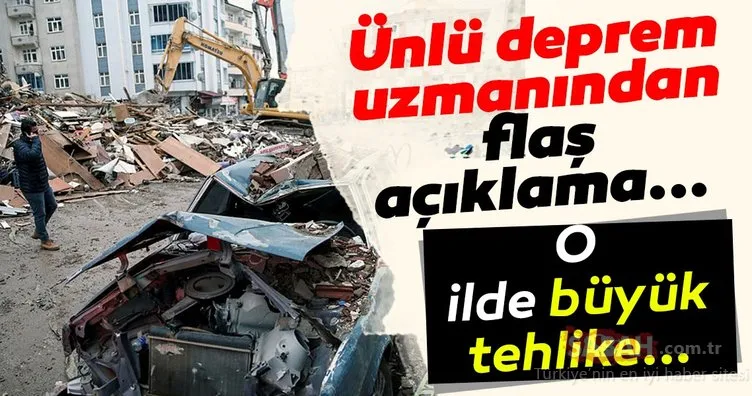 Ünlü deprem uzmanından korkutan açıklama! Ünlü deprem uzmanından korkutan açıklama!