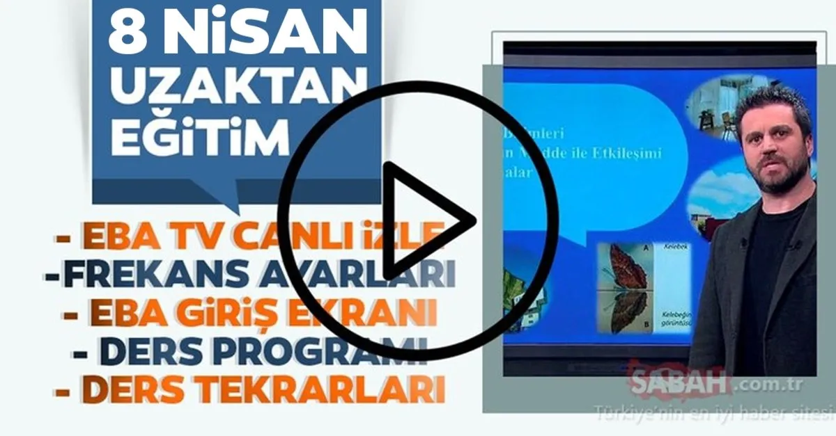 TRT EBA TV CANLI İZLE 8 NİSAN: 2020 EBA TV İlkokul, ortaokul, lise ... TRT EBA TV CANLI İZLE 8 NİSAN: 2020 EBA TV İlkokul, ortaokul, lise ...