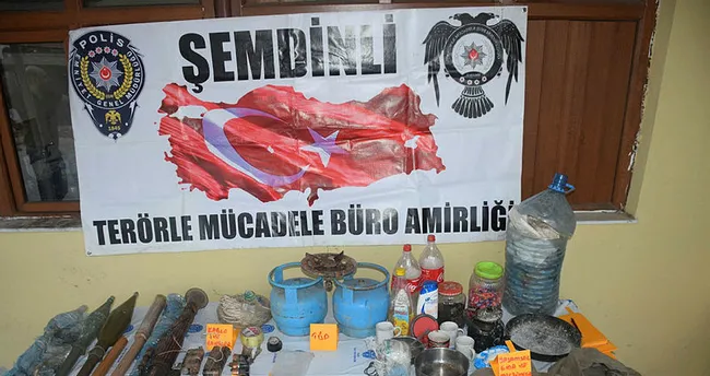 Şemdinli'de PKK mühimmatı ele geçirildi - Son Dakika Haberler