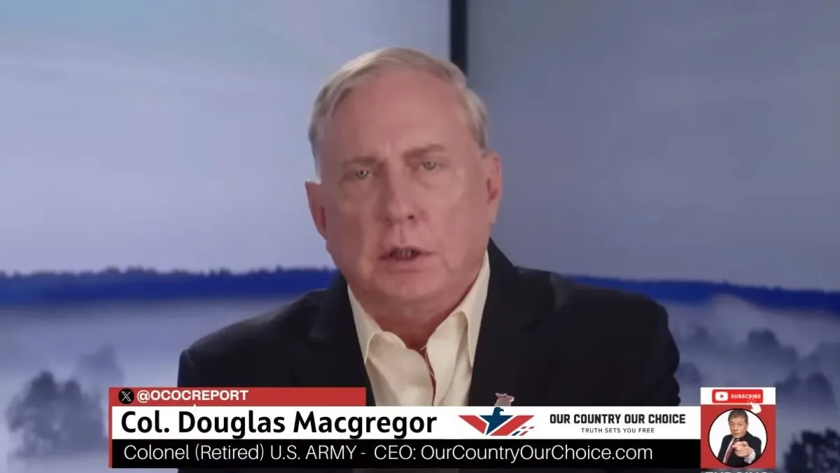 ABD'li albay Douglas McGregor'dan alçak itiraf: "Türkiye'ye saldırması ...