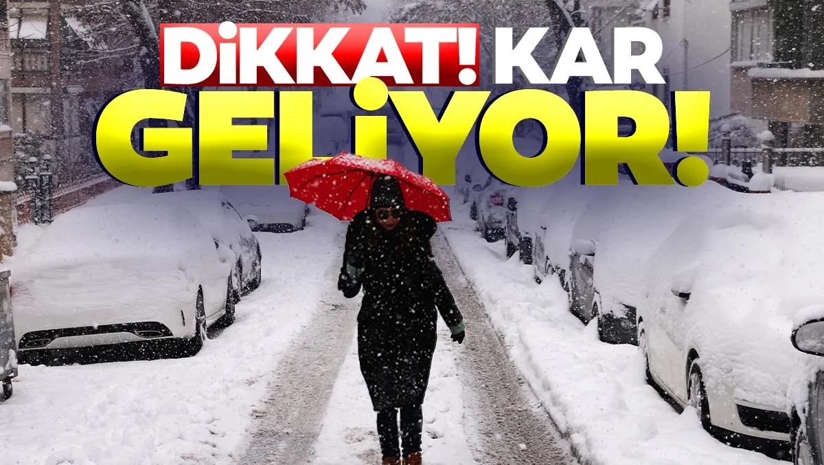 KAR GELİYOR! Son dakika hava durumu uyarıları peş peşe geldi ...