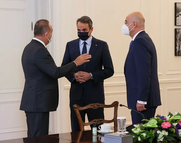 Bakan Çavuşoğlu, Yunanistan Başbakanı Miçotakis ile görüştü - Son ... Bakan Çavuşoğlu, Yunanistan Başbakanı Miçotakis ile görüştü - Son ...