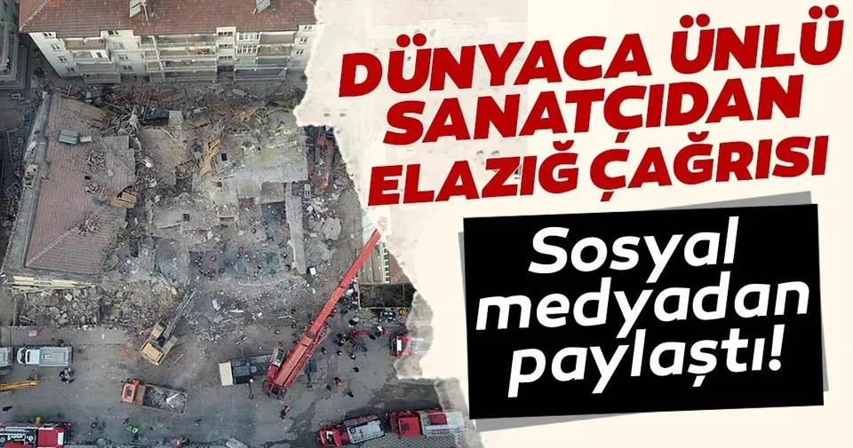 Dünyaca ünlü ABD'li sanatçı Della Miles'tan Elazığ depremi çağrısı ... Dünyaca ünlü ABD'li sanatçı Della Miles'tan Elazığ depremi çağrısı ...