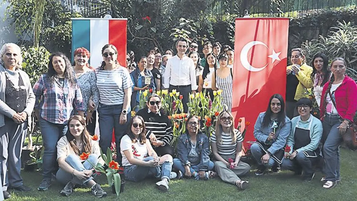 Yunus Emre Enstitüsü Meksika’da ‘Lale Festivali’ düzenledi - Yaşam ...