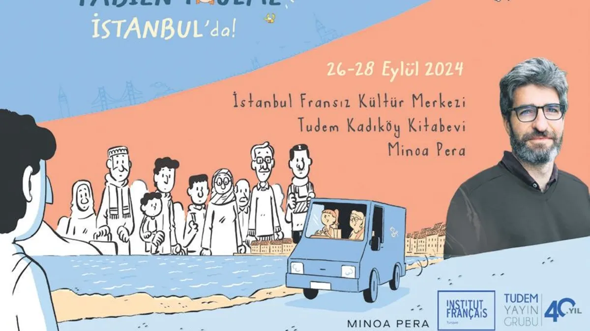 Ödüllü çizer ilk kez Türkiye’de! - Son Dakika Magazin Haberleri