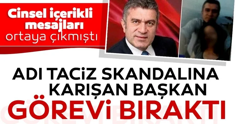 Adı taciz skandalına karışan başkan görevi bıraktı - Son Dakika Haberler Adı taciz skandalına karışan başkan görevi bıraktı - Son Dakika Haberler