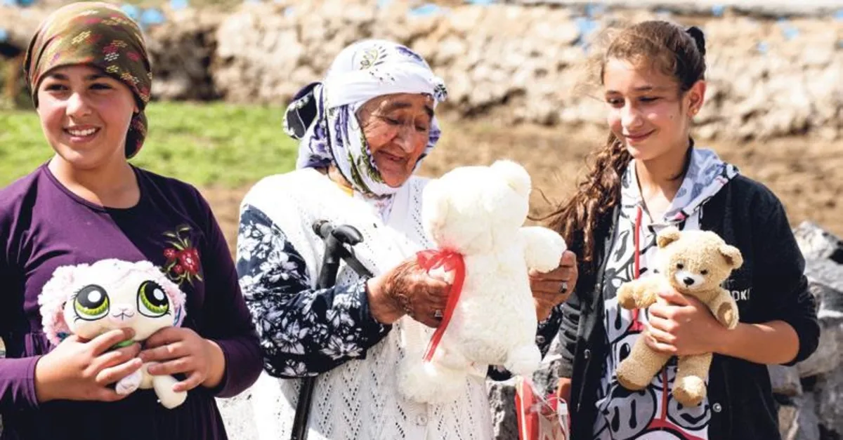 Nadime Nine çocuklar gibi şen - Yaşam Haberleri