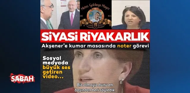 Meral Akşenerin Siyasi Riyakarlığını Gözler önüne Seren Video Sosyal
