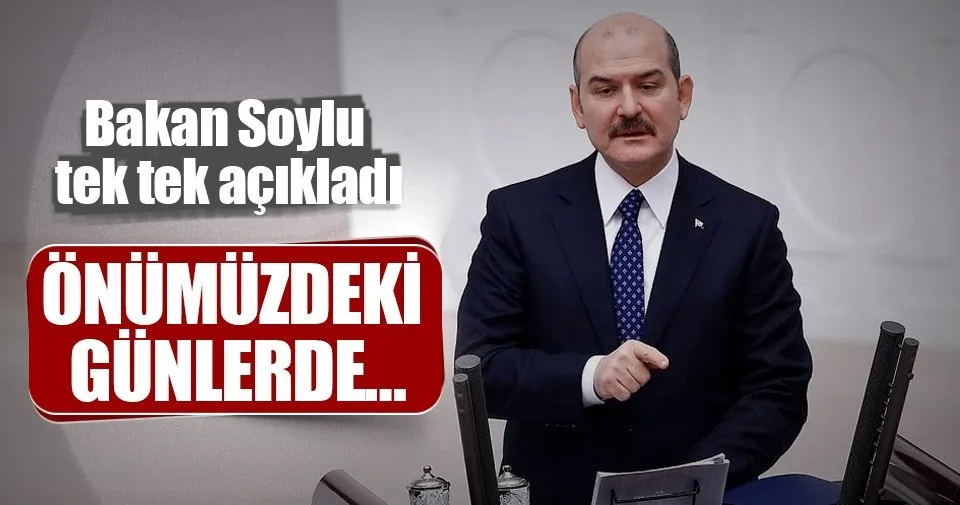 İçişleri Bakanı Süleyman Soylu'dan flaş 'terörle mücadele' açıklaması ... İçişleri Bakanı Süleyman Soylu'dan flaş 'terörle mücadele' açıklaması ...