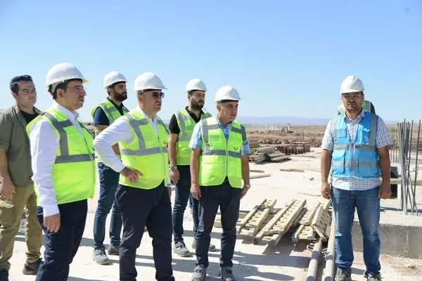 Türkiye’nin en büyük lojistik merkezi projesinde çalışmalar sürüyor ... Türkiye’nin en büyük lojistik merkezi projesinde çalışmalar sürüyor ...