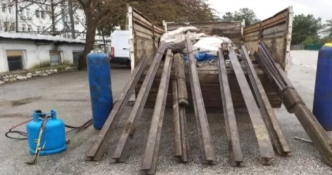 Tren rayı çalan 6 hırsız tutuklandı - Yaşam Haberleri