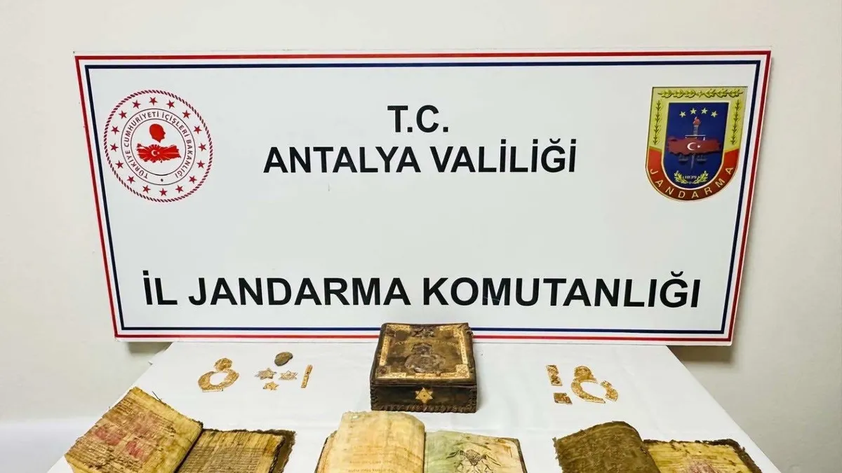 Kaş’ta tarihi eser operasyonu - Antalya Haberleri