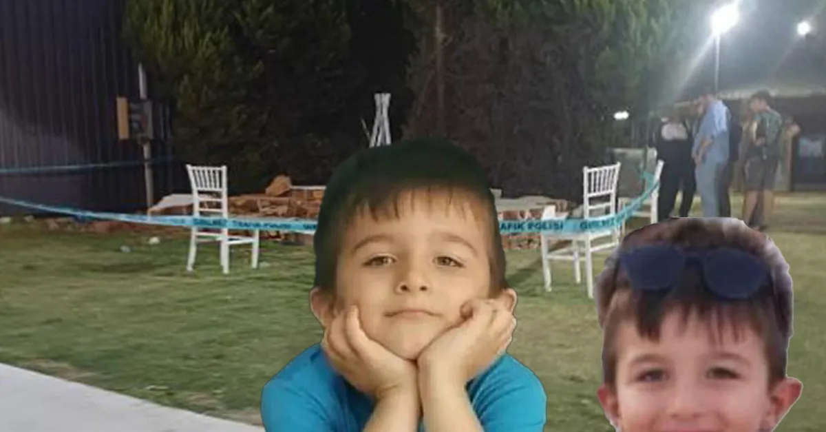 Düğün salonunda dekor faciası: 5 yaşındaki Deniz Efe feci şekilde can ...